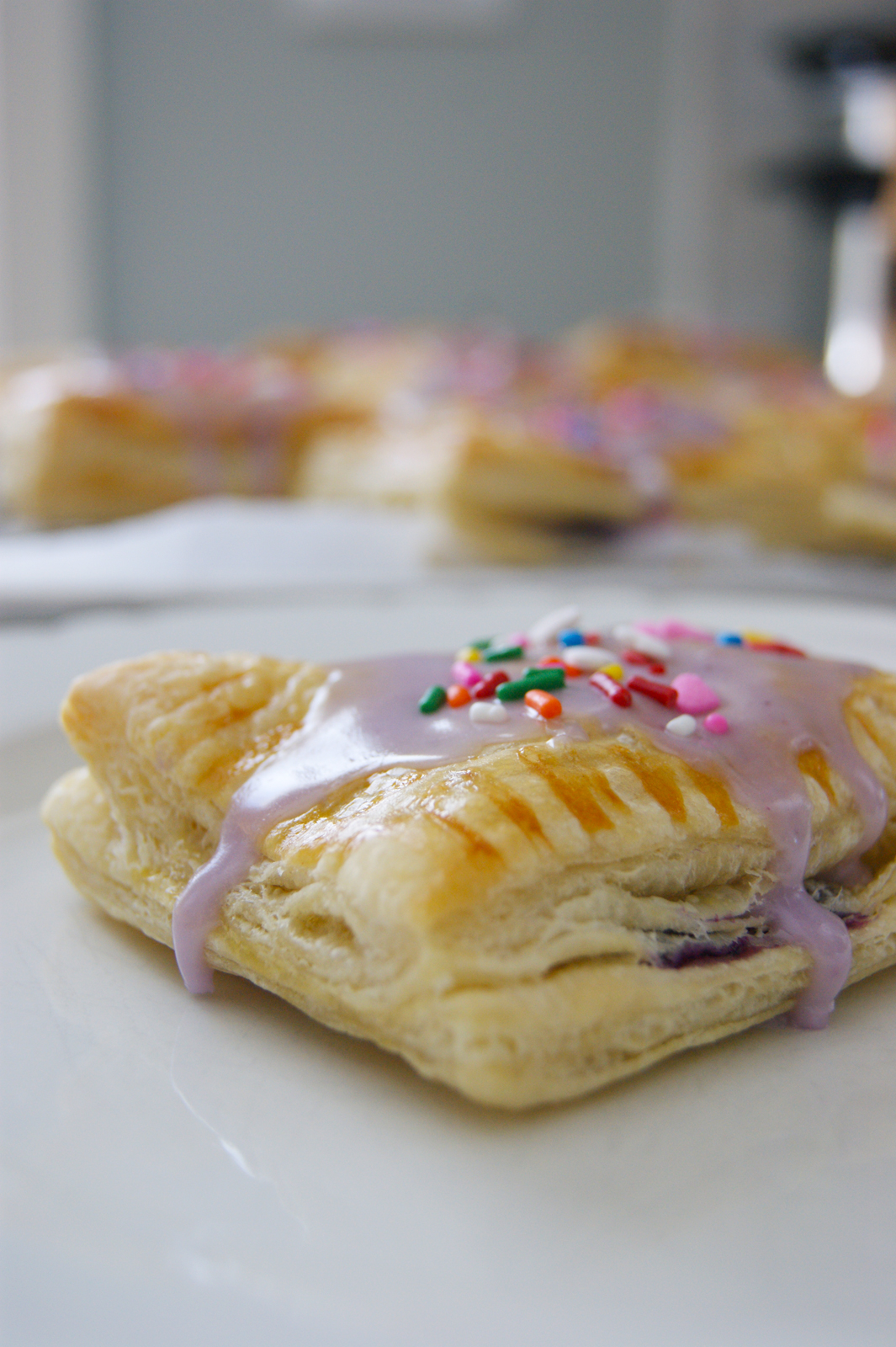 Blueberry Puff Pastry ‘Pop Tarts’ – Lady of the Ladle