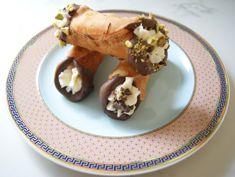 Homemade Cannoli Shells with Sweet Ricotta Filling – Lady of the Ladle