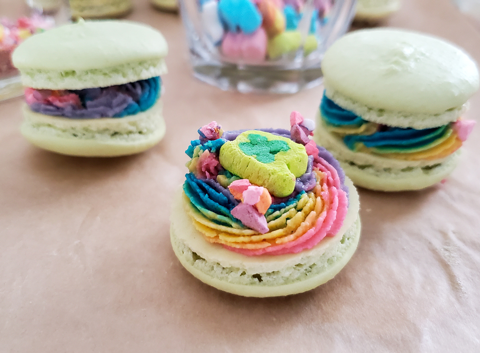 Lucky Charms Macarons – Lady of the Ladle