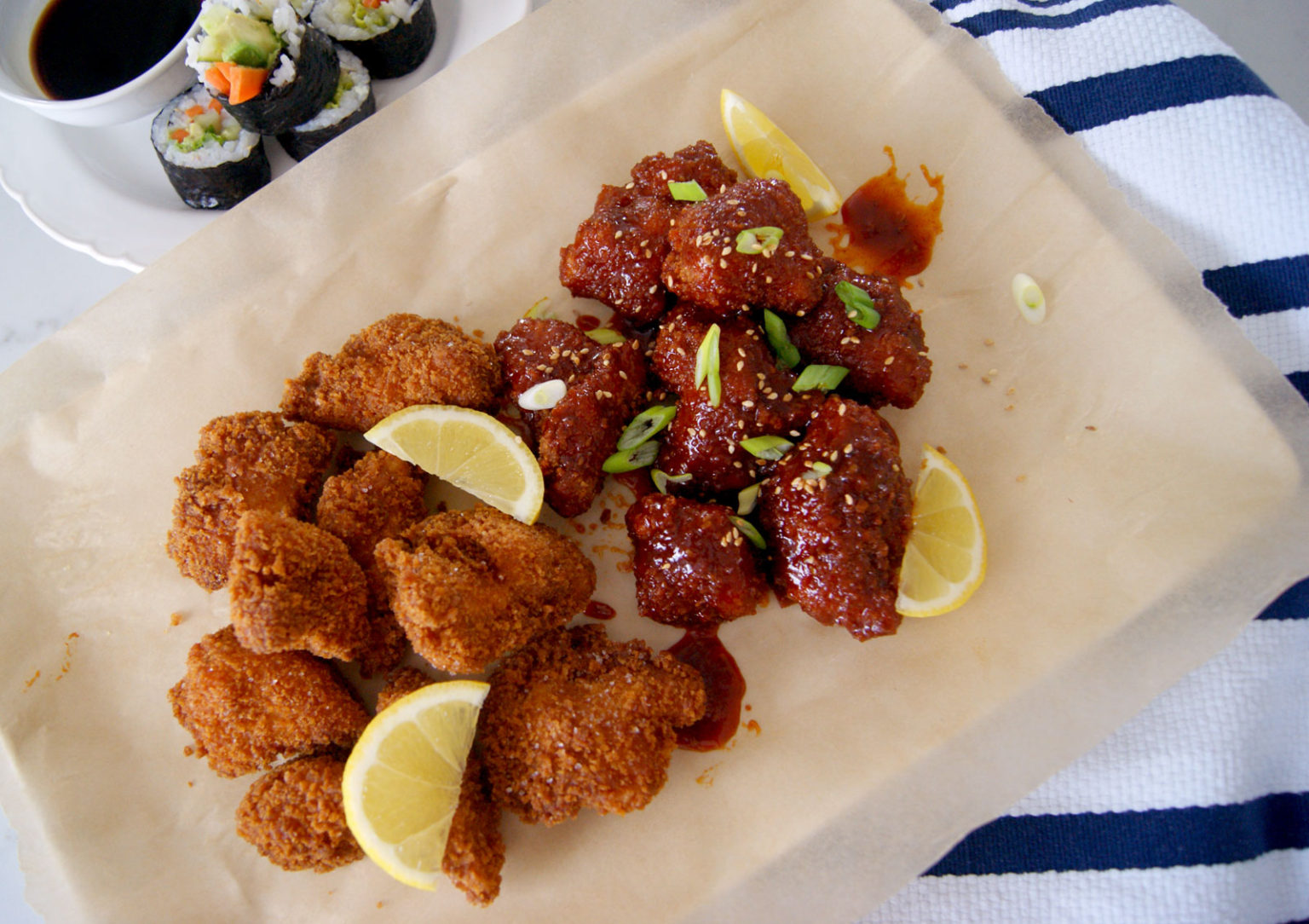 Korean Style Crispy Fried Chicken – Lady of the Ladle