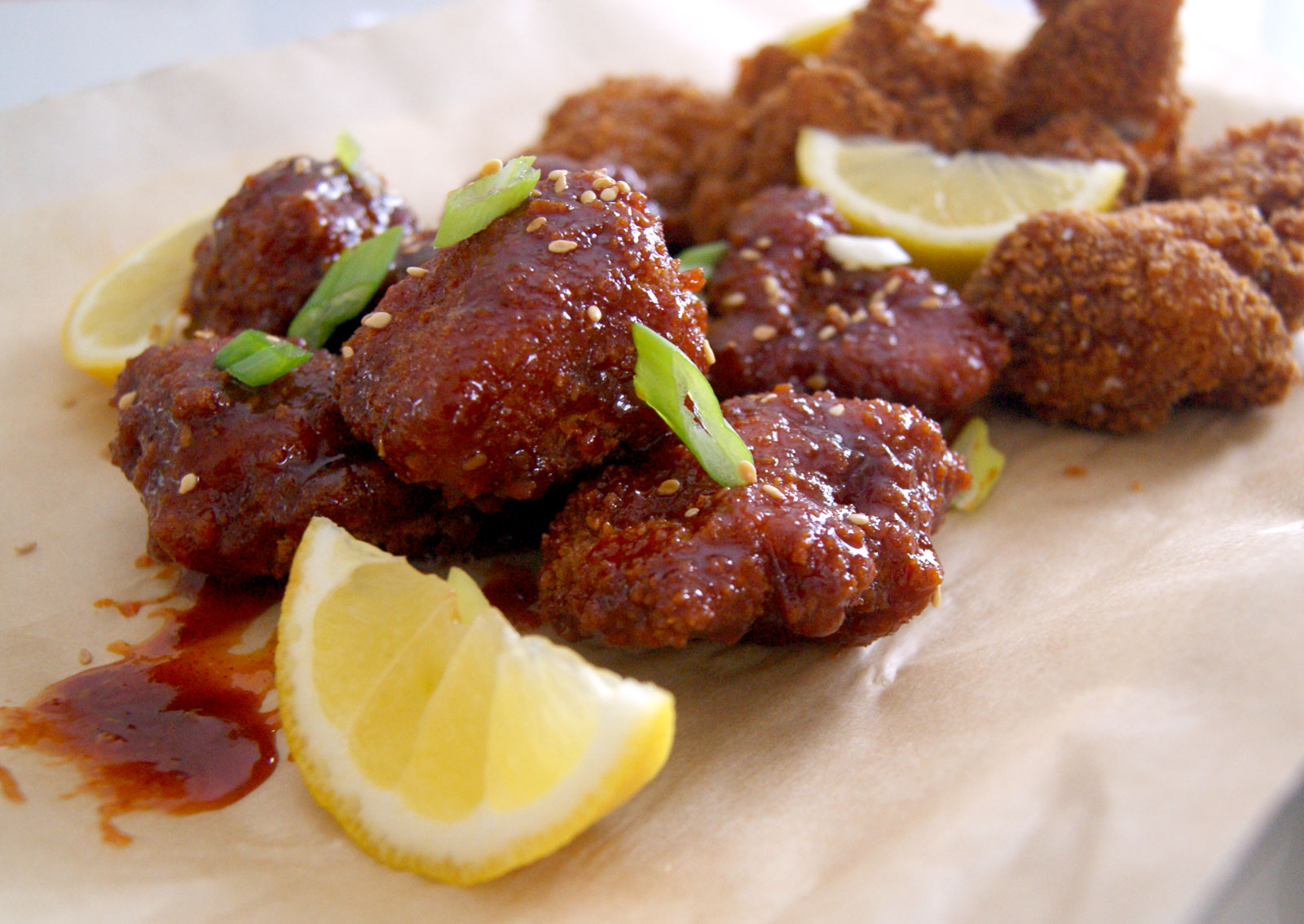 Korean Style Crispy Fried Chicken – Lady of the Ladle