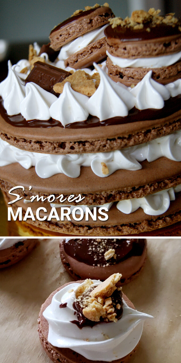 Extra Large S’mores Macaron Cake – Lady of the Ladle