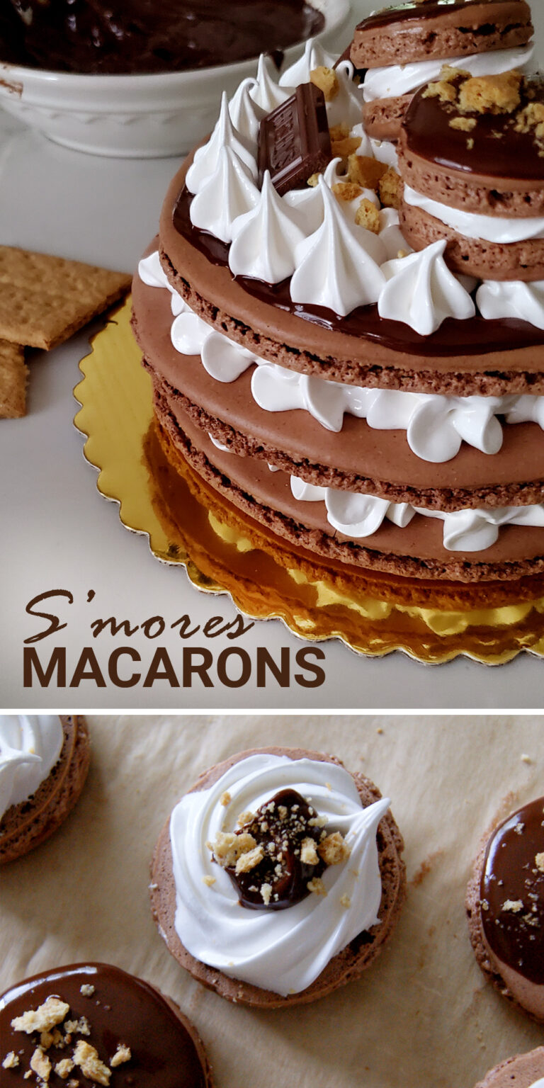 Extra Large S’mores Macaron Cake – Lady of the Ladle